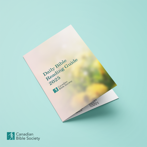 Daily Bible Reading Guide - Canadian Bible Society